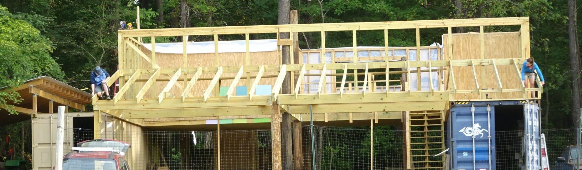 Building at Common Ground | Common Ground Ecovillage